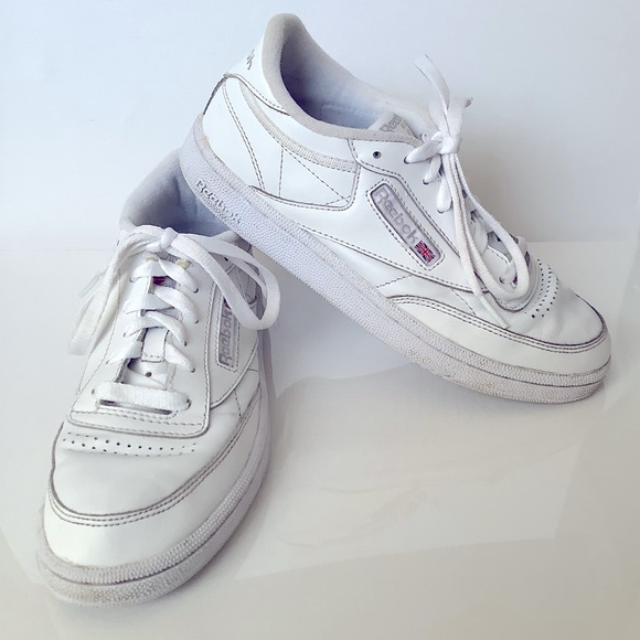 Reebok | Shoes | Reebok Club C 85 Classic British Flag Union Jack ...